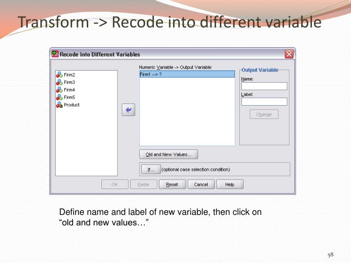 PPT - SPSS PowerPoint Presentation - ID:6897093