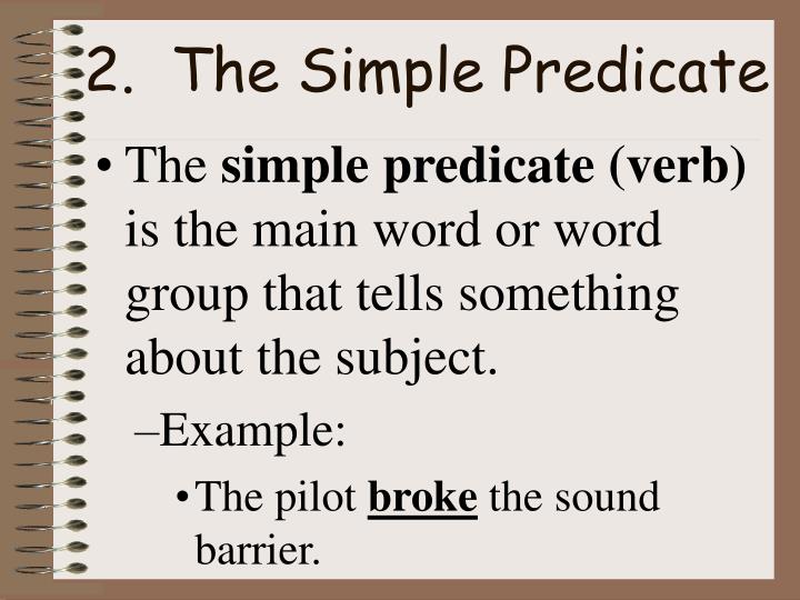 PPT - Subject and Predicate PowerPoint Presentation - ID:6897200