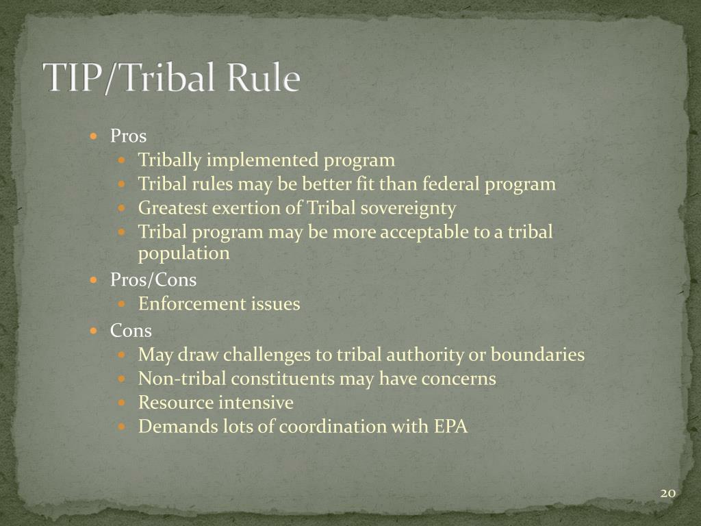 PPT - Tribal Roles in Minor NSR by: Joy Wiecks, Fond du Lac Band ...