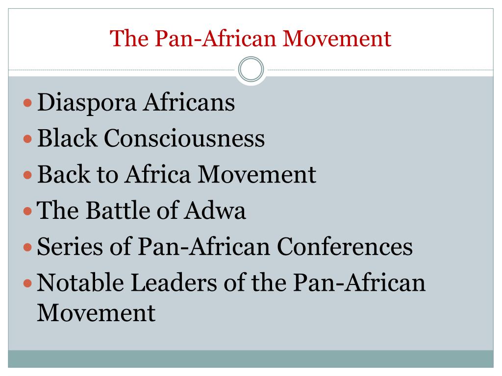 PPT - 50 th Anniversary of the OAU/AU: Origins, Achievements ...