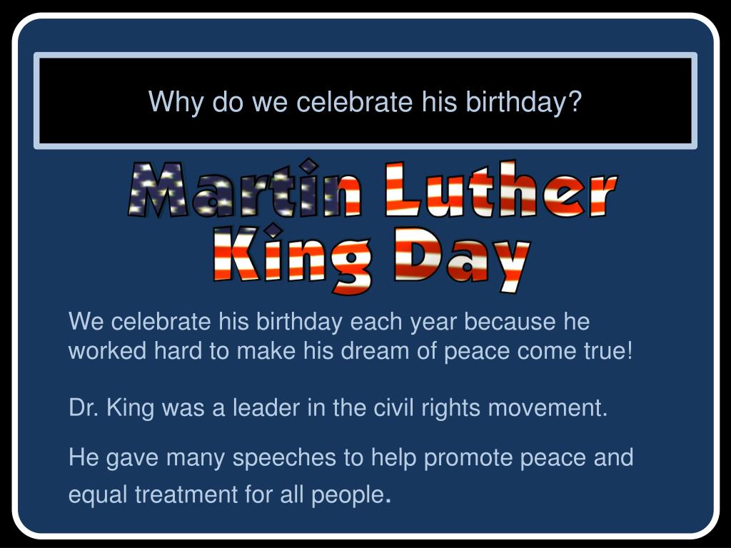 PPT - Martin Luther King Jr. 1929 – 1968 PowerPoint Presentation, free ...