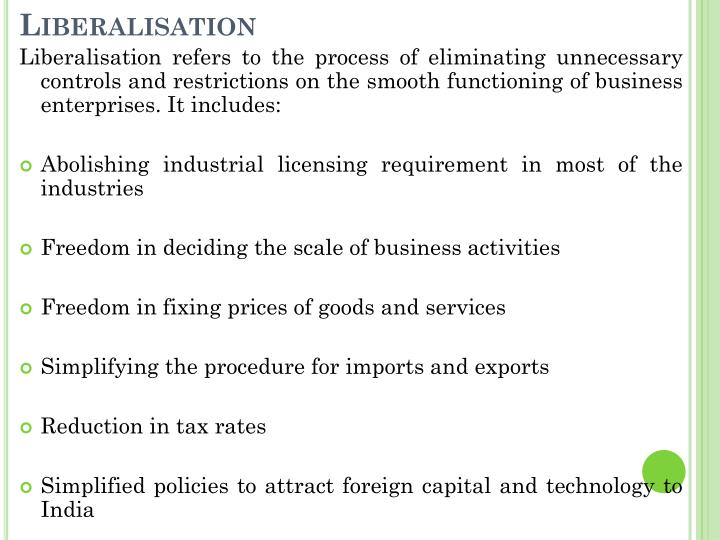 PPT - Liberalization, Privatization & Globalization PowerPoint ...