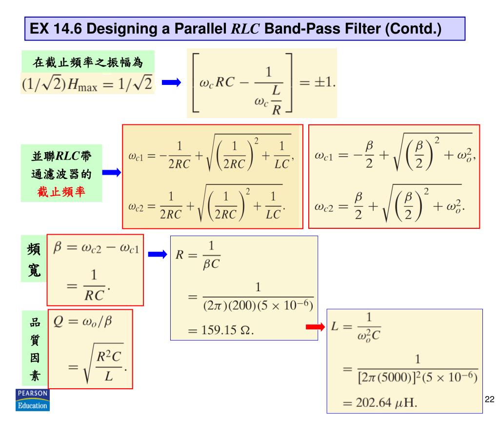 PPT - Chap. 14 Introduction to Frequency Selective Circuits PowerPoint ...