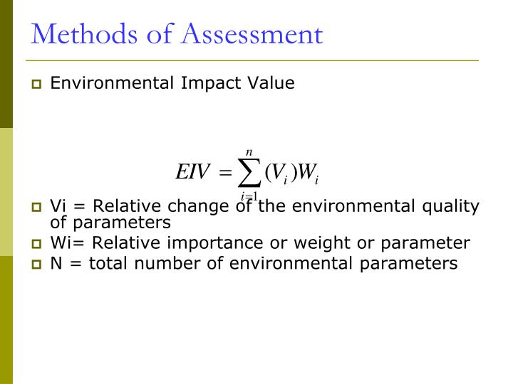 PPT - FIN 650: Project Appraisal Lecture 10 Environmental Appraisal of ...