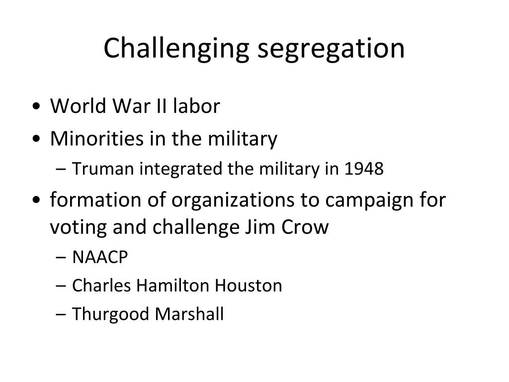 PPT - THE CIVIL RIGHTS MOVEMENT 1863-1965 PowerPoint Presentation, free ...