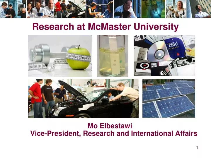 PPT - Research at McMaster University PowerPoint Presentation, free ...