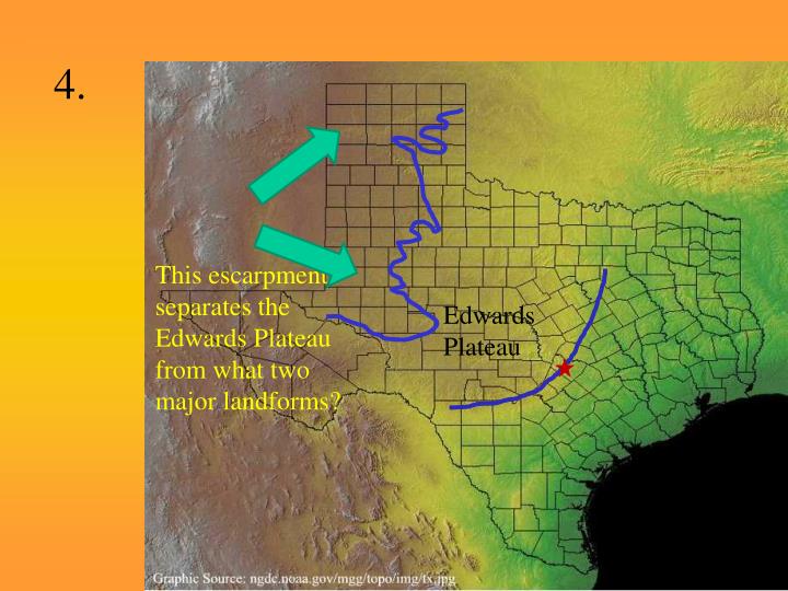PPT - Intro to the Major Landforms of Texas and the Four Regions of ...