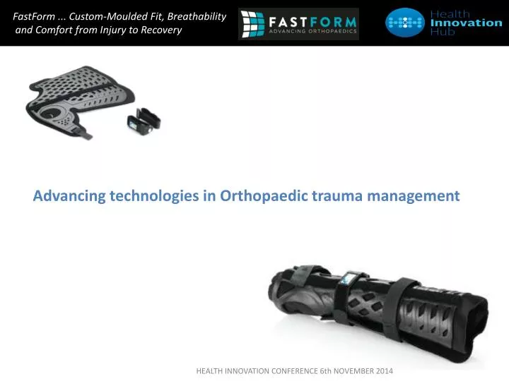 PPT - FastForm Fit... Aerated Comfort from Injury to Recovery ...