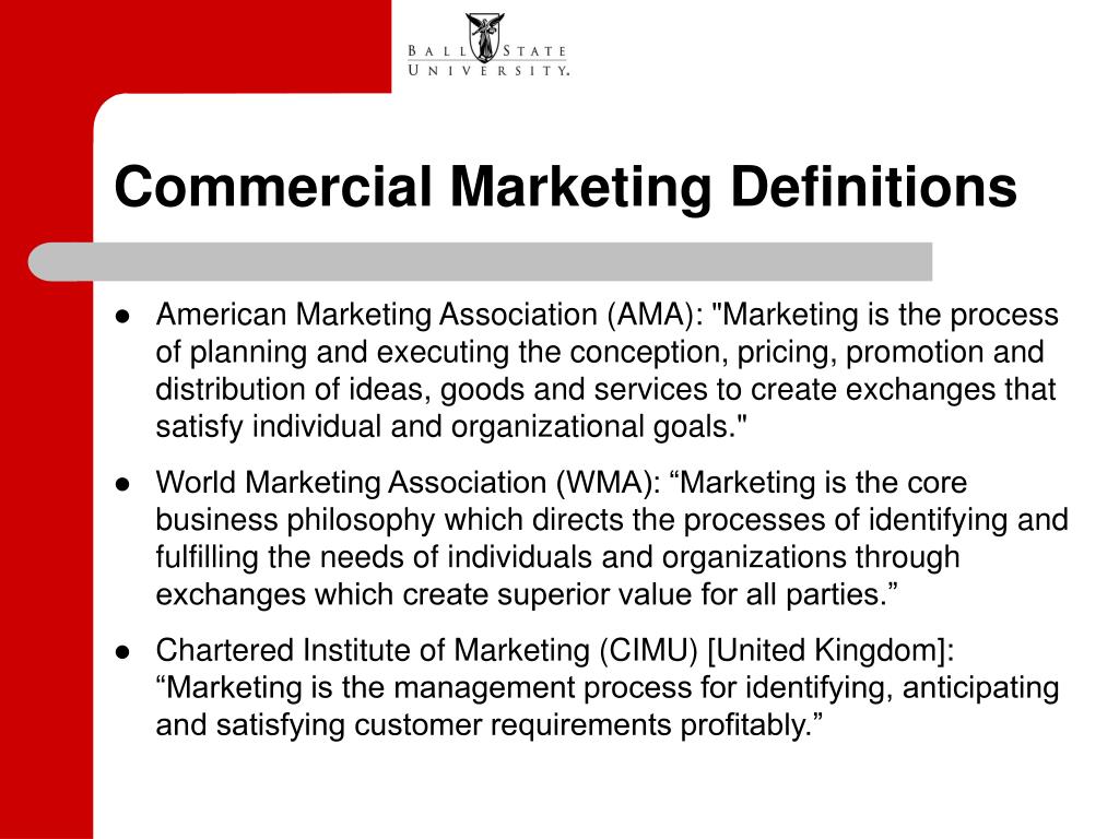 PPT - Commercial Marketing PowerPoint Presentation, free download - ID ...