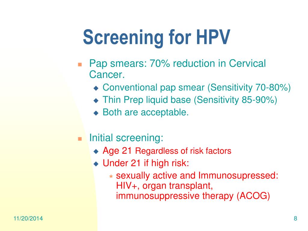Ppt Hpv Prevention Screening And Management Powerpoint Presentation