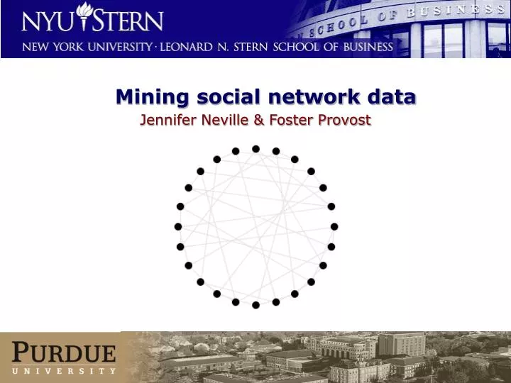 PPT - Mining social network data PowerPoint Presentation, free download ...
