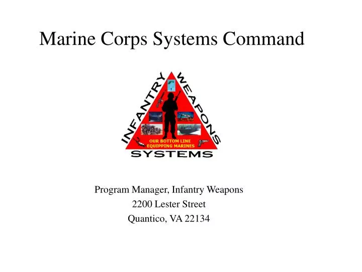PPT - Marine Corps Systems Command PowerPoint Presentation, free ...