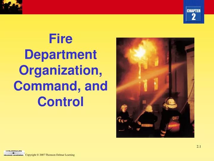 PPT - Fire Department Organization, Command, and Control PowerPoint ...
