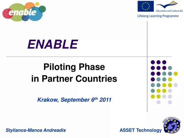 PPT - ENABLE PowerPoint Presentation, free download - ID:6906592