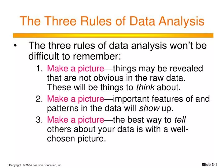PPT - The Three Rules of Data Analysis PowerPoint Presentation, free ...
