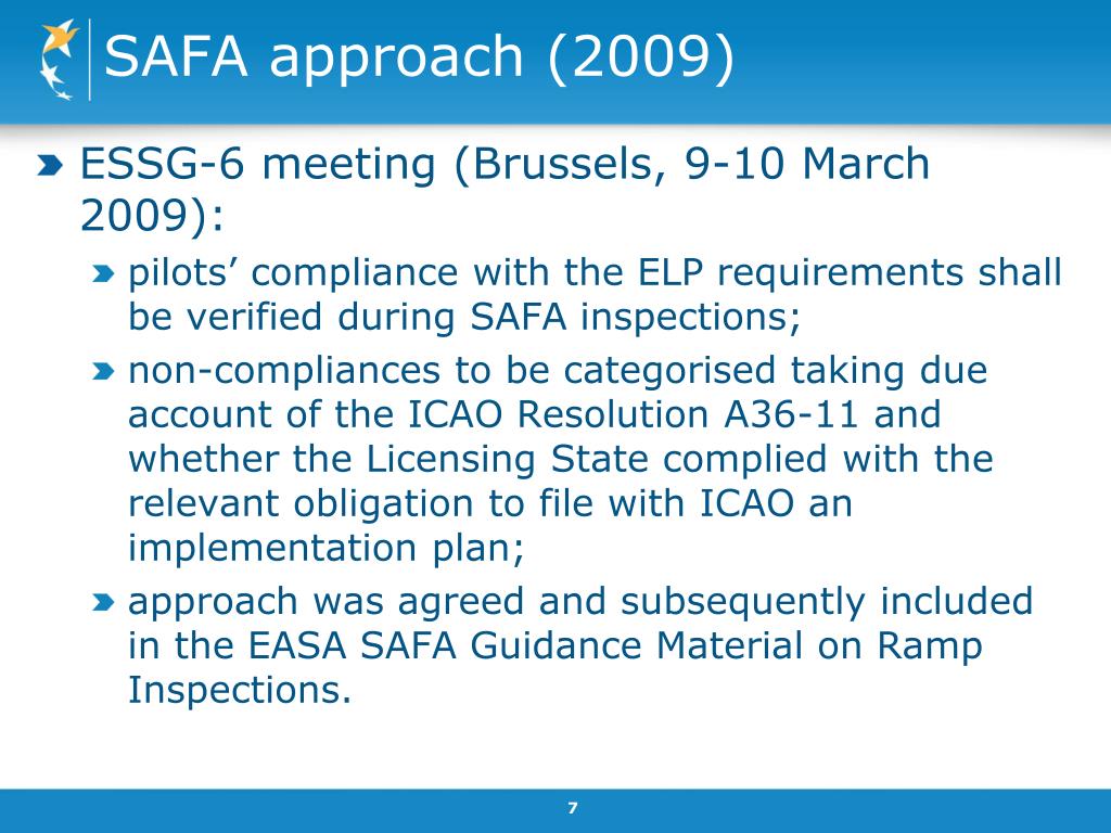PPT - Verifying ELP compliance: The SAFA perspective PowerPoint ...