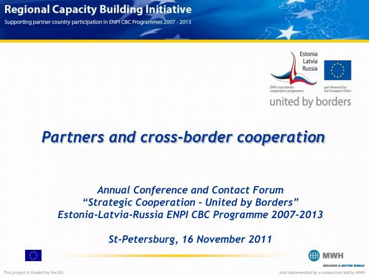 PPT - Partners and cross-border cooperation PowerPoint Presentation, free download - ID:6907059