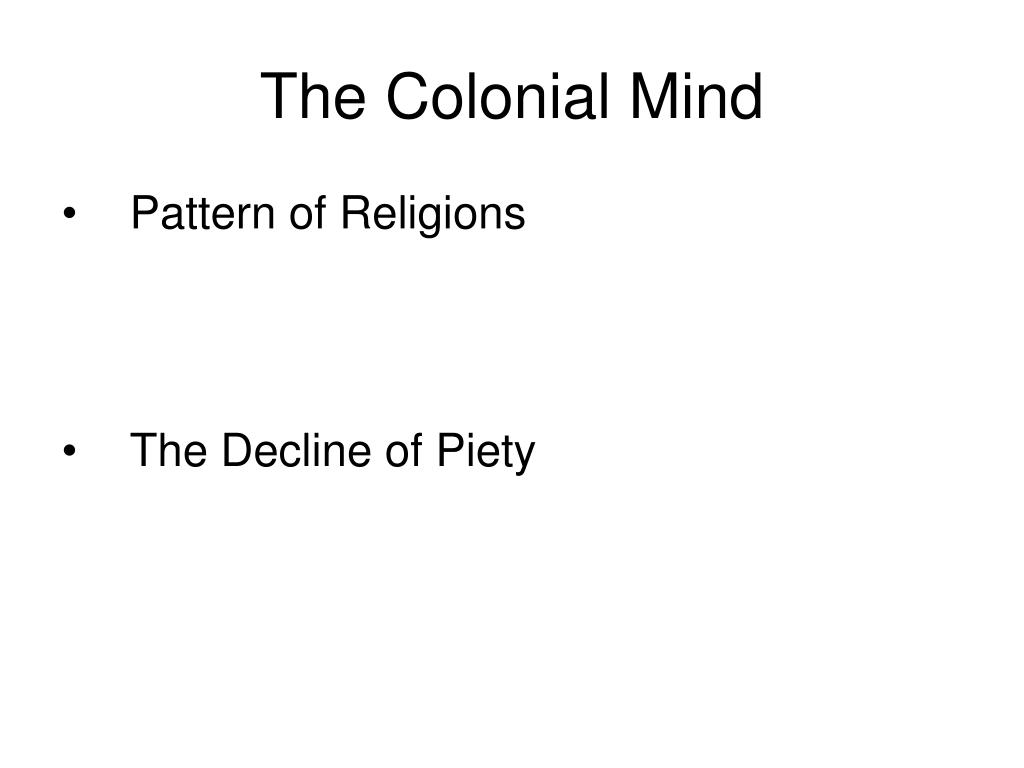 PPT - Society and Culture in Provincial America PowerPoint Presentation ...
