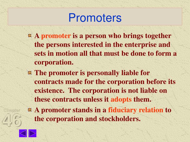 PPT - Chapter 46: Introduction to Corporation Law PowerPoint ...