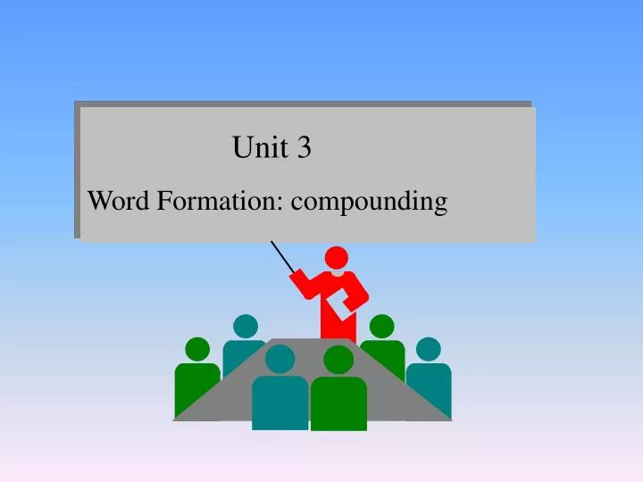 PPT - Unit 3 Word Formation: compounding PowerPoint Presentation, free ...