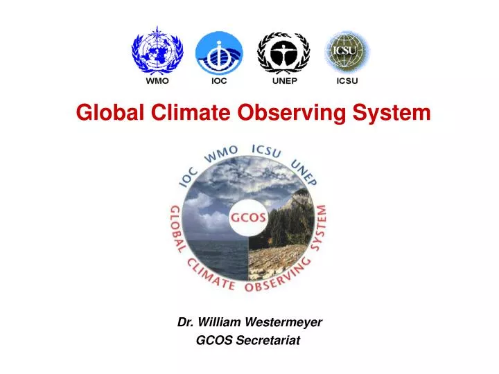 PPT - Global Climate Observing System PowerPoint Presentation, free ...