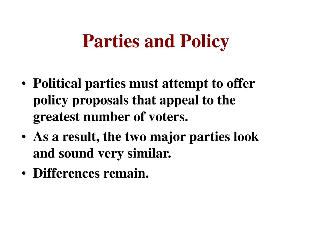 PPT - Chapter 7 - Political Parties PowerPoint Presentation, free ...