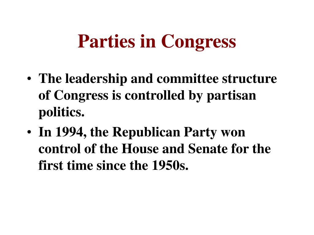 PPT - Chapter 7 - Political Parties PowerPoint Presentation, free ...