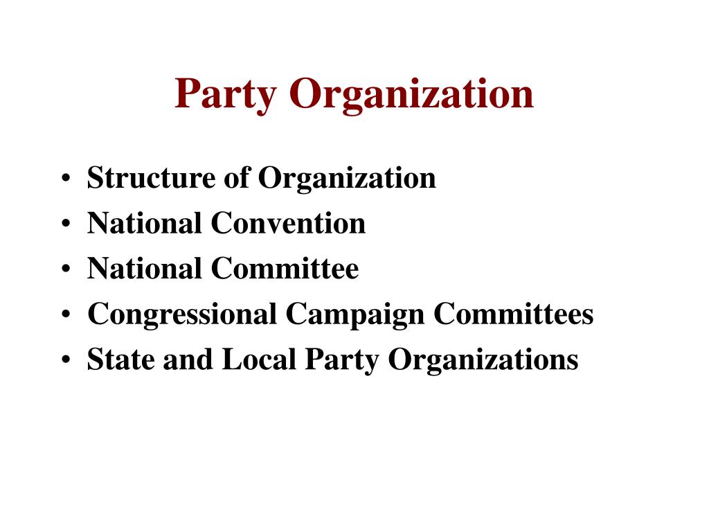PPT - Chapter 7 - Political Parties PowerPoint Presentation, free ...