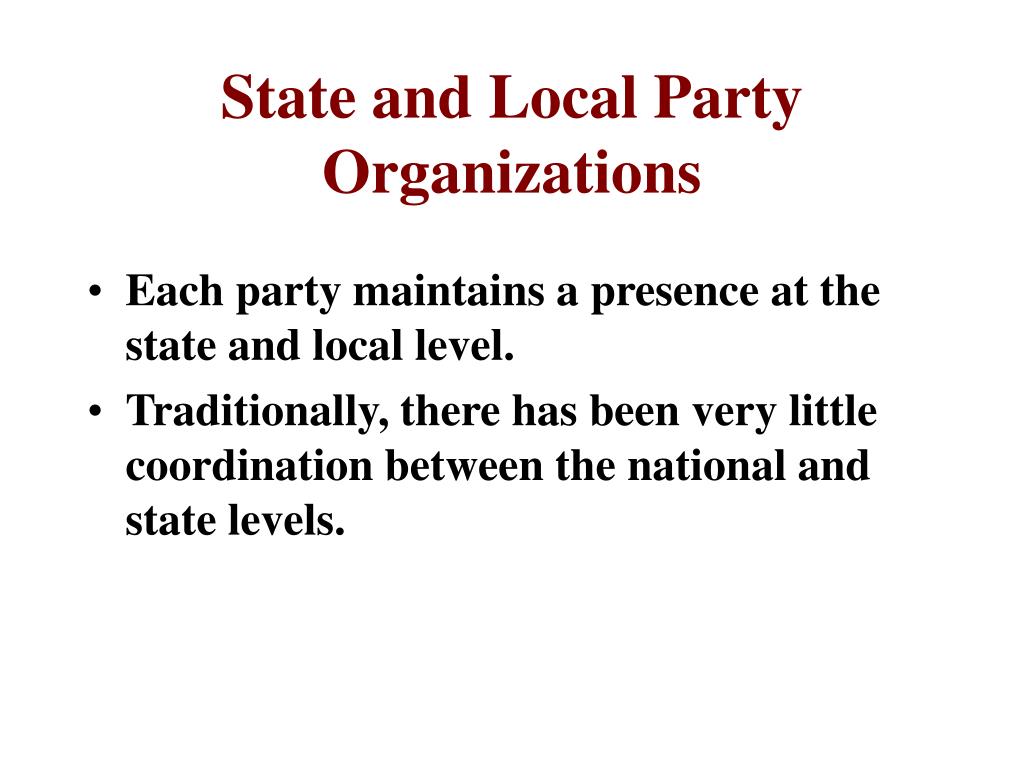 PPT - Chapter 7 - Political Parties PowerPoint Presentation, free ...