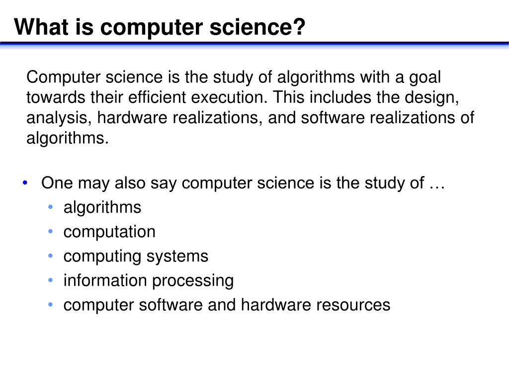 Ppt Compsci 1 Principles Of Computer Science Lecture 1 Course Overview Powerpoint