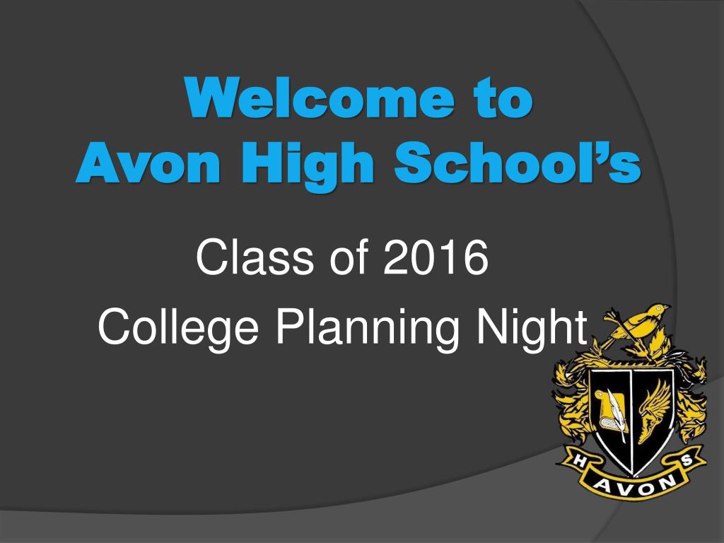 PPT - Welcome to Avon High School’s PowerPoint Presentation, free ...