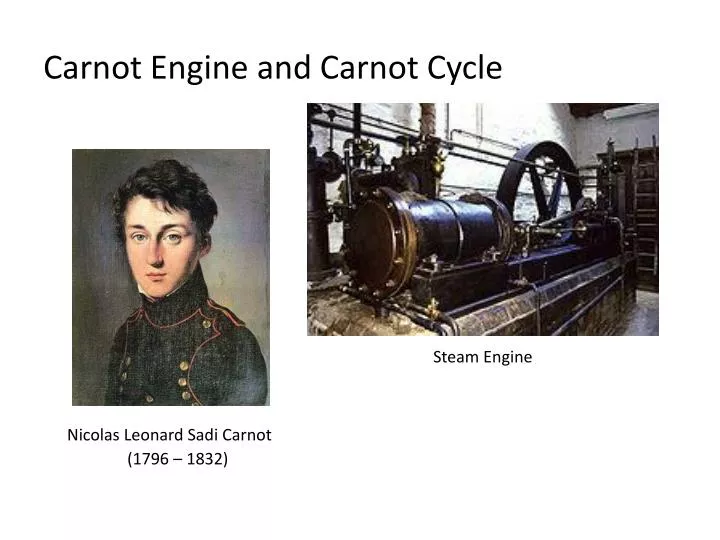 PPT - Carnot Engine and Carnot Cycle PowerPoint Presentation, free ...