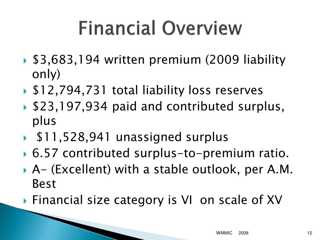 PPT - Wisconsin Municipal Mutual Insurance Company PowerPoint ...