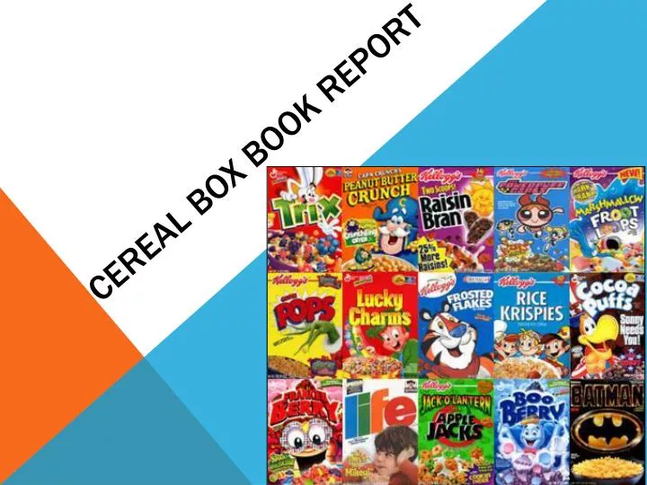 PPT - Cereal Box Book Report PowerPoint Presentation, free download ...