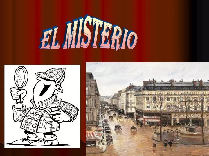 PPT - EL MISTERIO PowerPoint Presentation, free download - ID:6917626