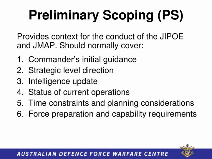PPT - Introduction to the Joint Military Appreciation Process (JMAP ...