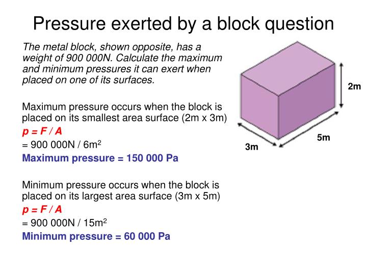PPT - IGCSE Physics Pressure PowerPoint Presentation - ID:6918823