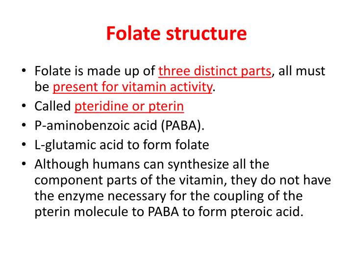 PPT - Folate PowerPoint Presentation - ID:6919354