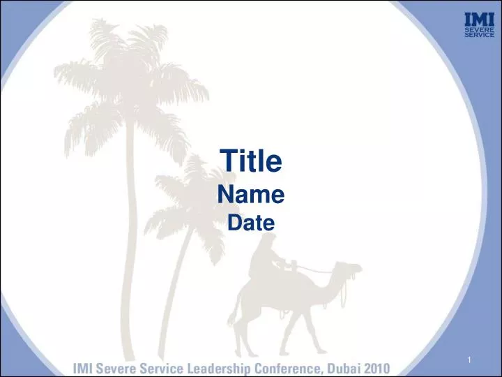 PPT - Title Name Date PowerPoint Presentation, free download - ID:6919825