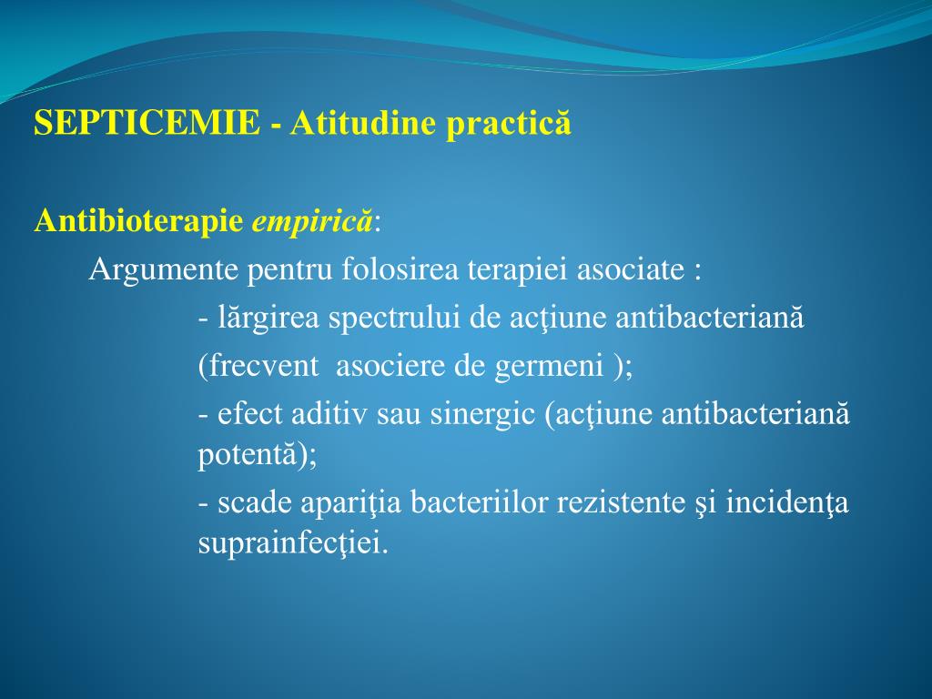 PPT - SEPSIS INFECŢIE GENERALIZATĂ SEPTICEMICĂ PowerPoint Presentation ...