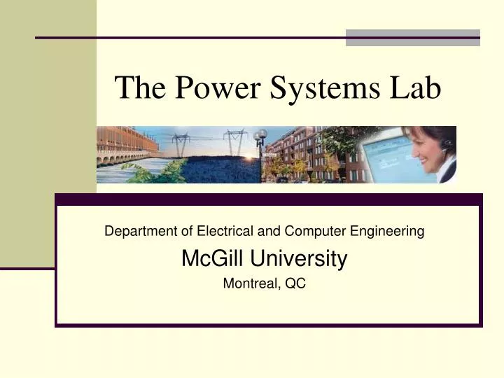 PPT - The Power Systems Lab PowerPoint Presentation, free download - ID ...