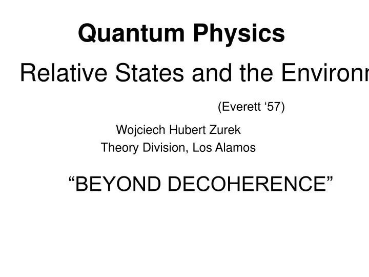 PPT - Quantum Physics PowerPoint Presentation, free download - ID:6921627