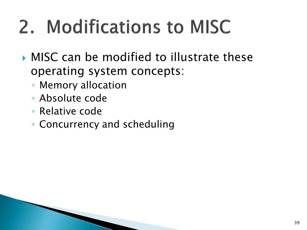 Ppt The Minimal Instruction Set Computer Misc In Java Demonstration Of Operating System