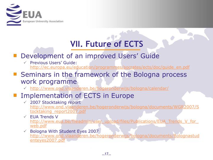 PPT - ECTS – The European Credit Transfer and Accumulation System ...