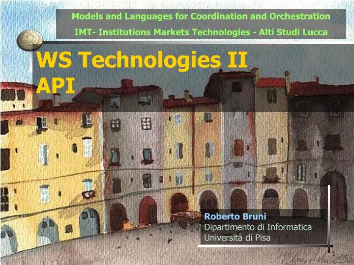 PPT - WS Technologies I I API PowerPoint Presentation, free download ...