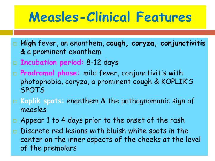 PPT - Common Viral Exanthemas (Measles, Chickenpox & Rubella ...