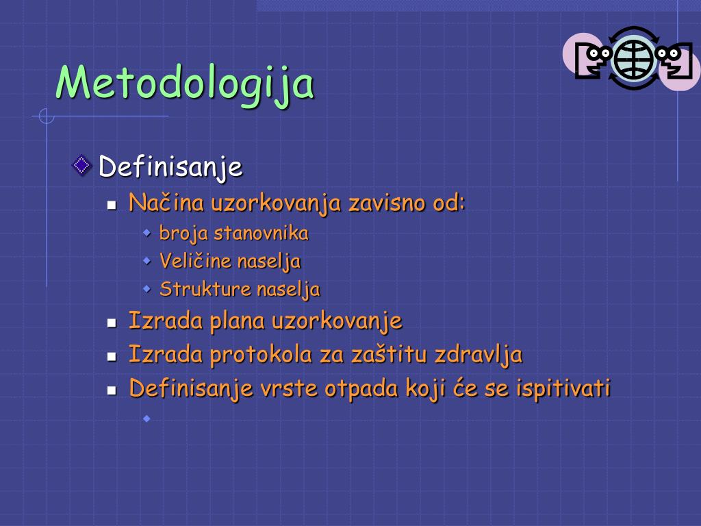PPT - Metodologija za ispitivanje komunalnog otpada PowerPoint ...