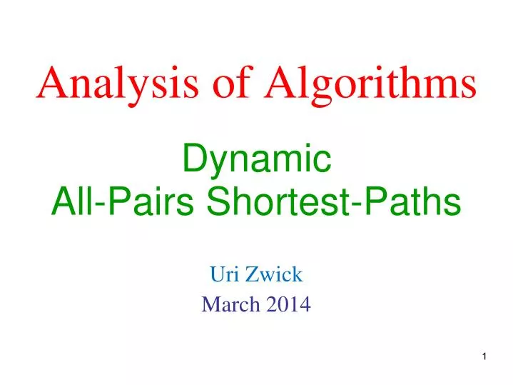 Ppt Analysis Of Algorithms Powerpoint Presentation Free Download