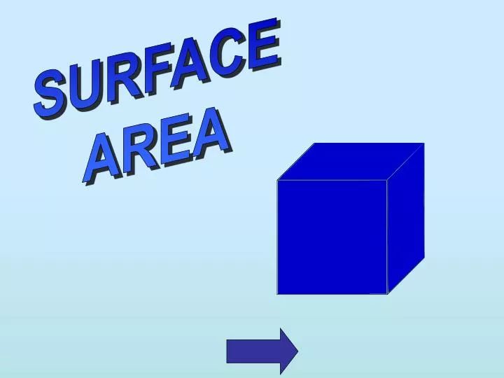 PPT - SURFACE AREA PowerPoint Presentation, free download - ID:6932713