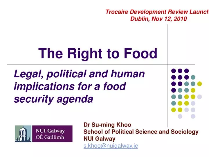 PPT - The Right to Food PowerPoint Presentation, free download - ID:6933203